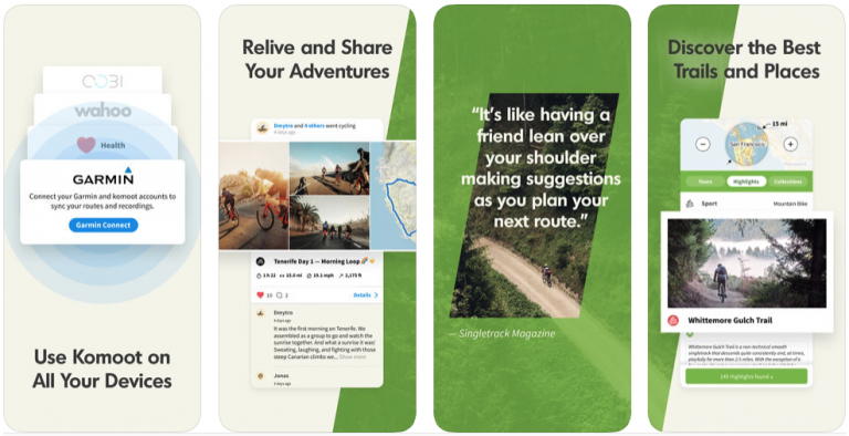 Komoot App Review - Travel App of The Month April 2019Worldwide Insure